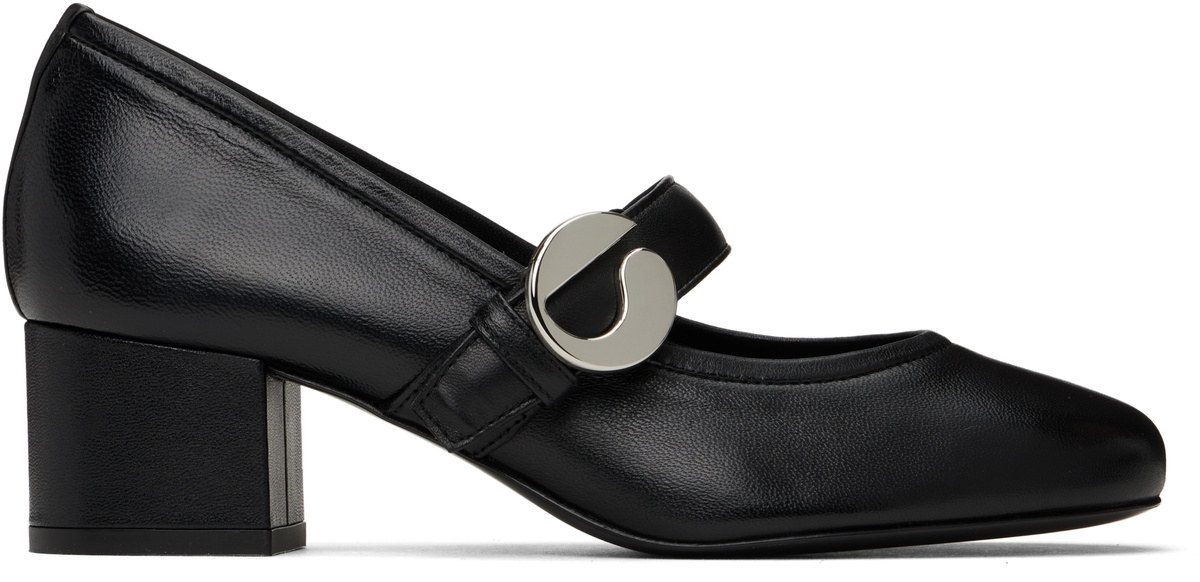 Coperni Black Ballerina Belt Heels Coperni