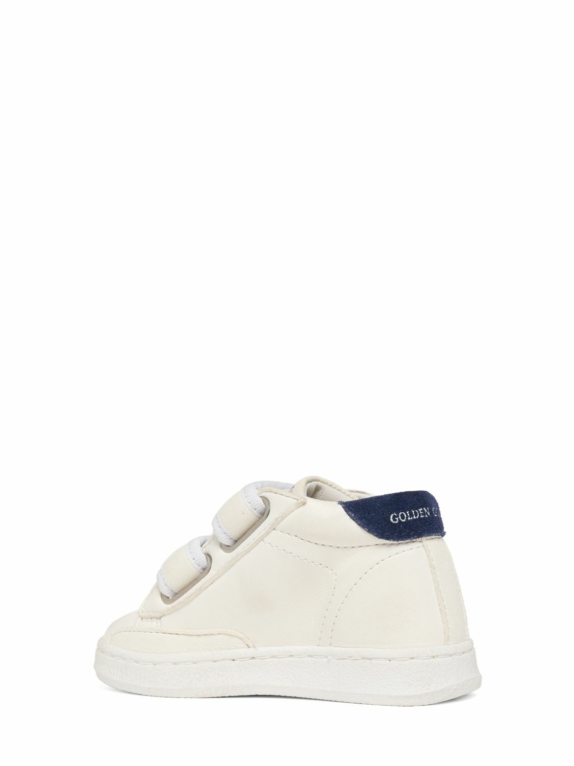 GOLDEN GOOSE June Leather Strap Sneakers Golden Goose Deluxe Brand