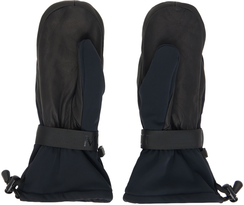 Perfect Moment Black Davos Mittens Perfect Moment