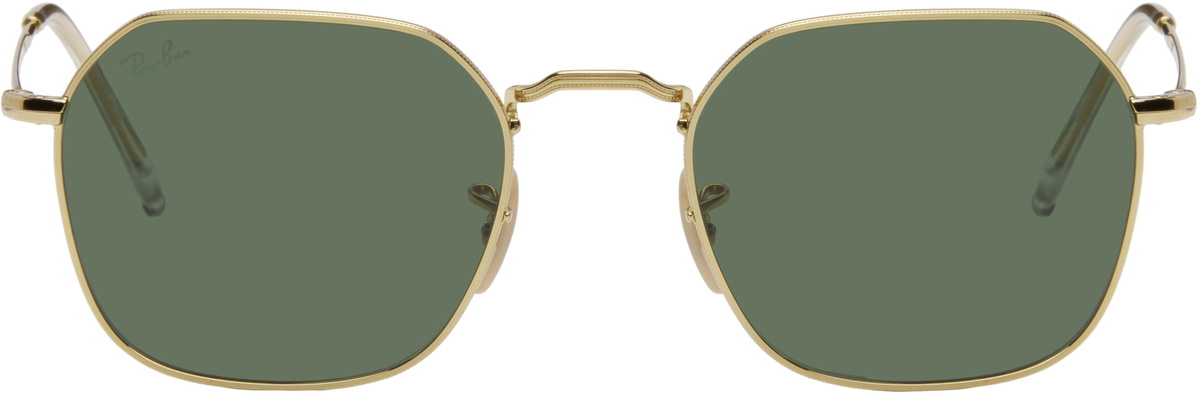 Ray-Ban Gold Jim Sunglasses Ray Ban