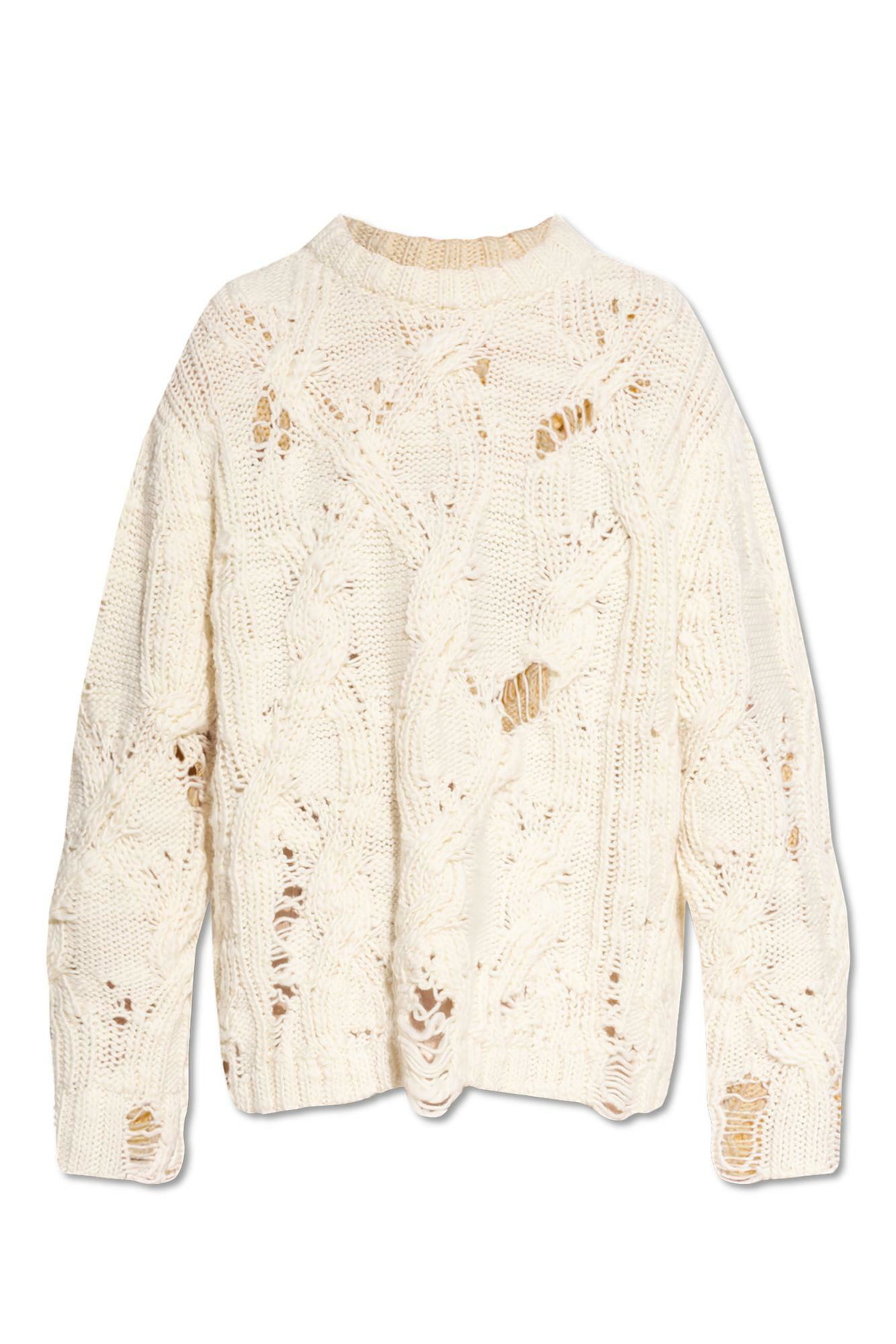 Acne Studios Multicolor Wool and Alpaca Striped Sweater Acne Acne Studios Multicolor Wool and Alpaca Striped Sweater Acne