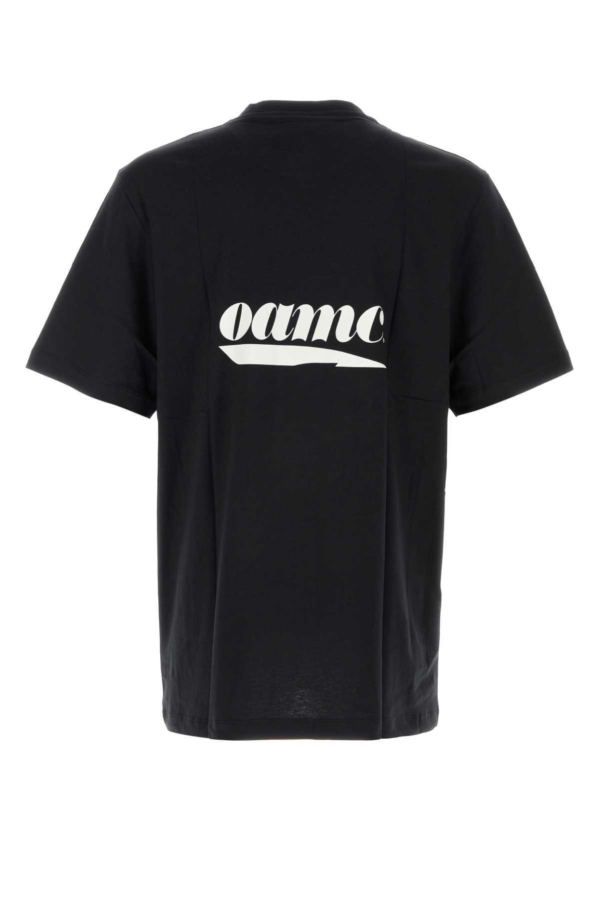 OAMC Black Cotton T-shirt OAMC