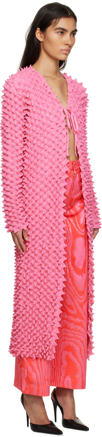 Marques Almeida Pink Spike Cardigan Marques Almeida