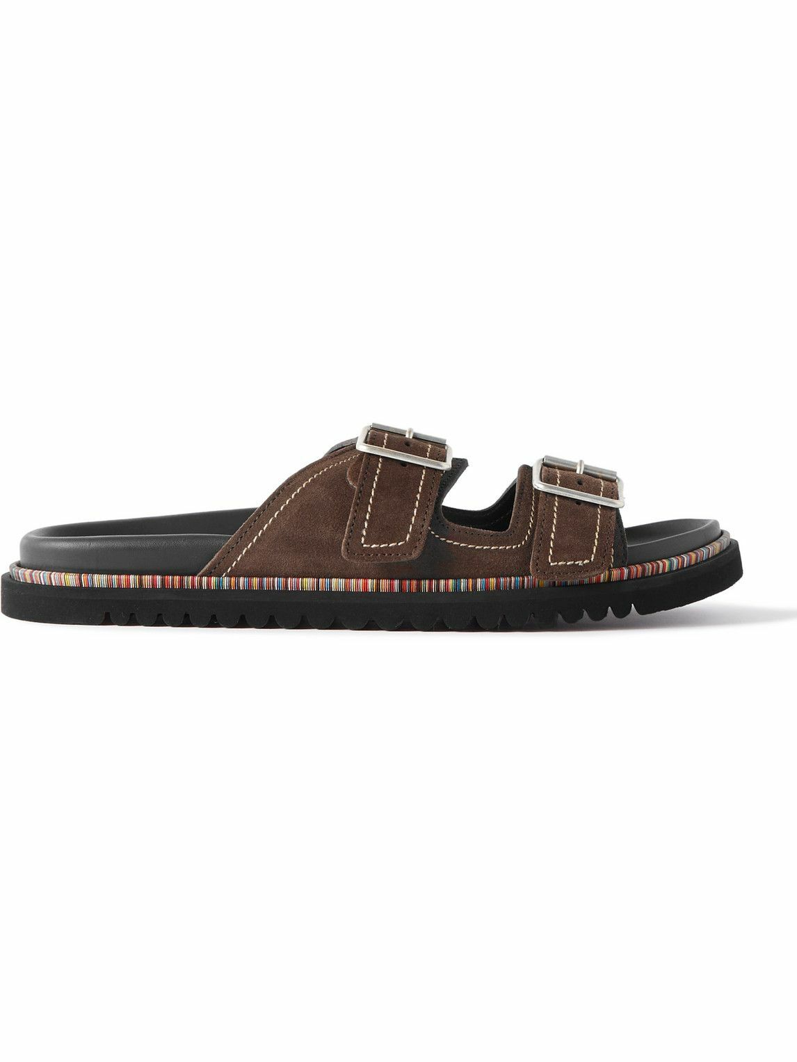 Paul Smith - Phoenix Suede Sandals - Brown Paul Smith