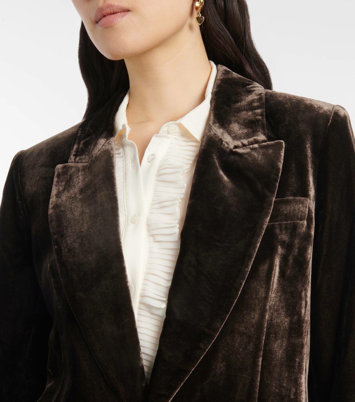 Frame Velvet blazer Frame Denim