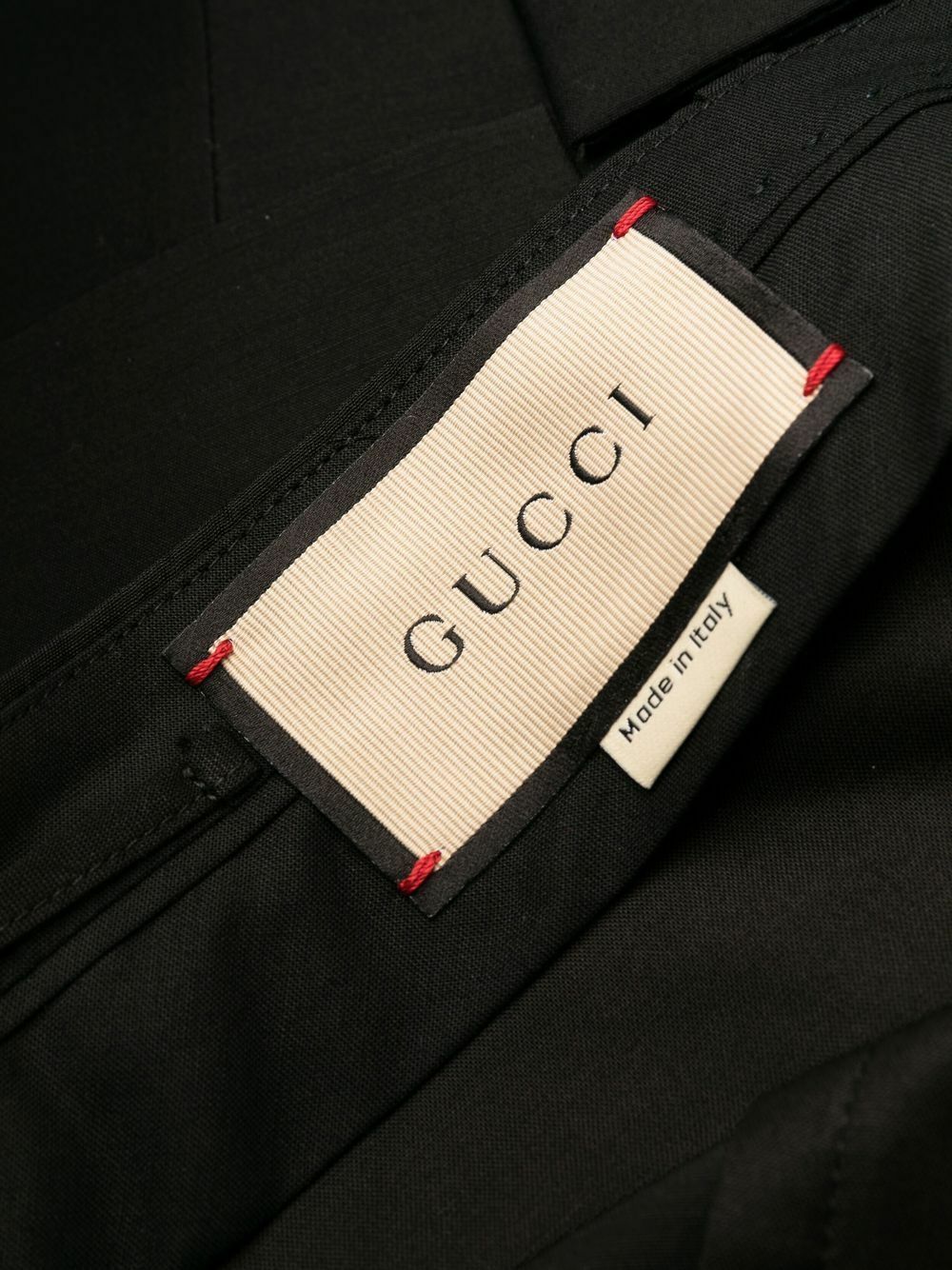 GUCCI - Wool And Silk Blend Trousers Gucci