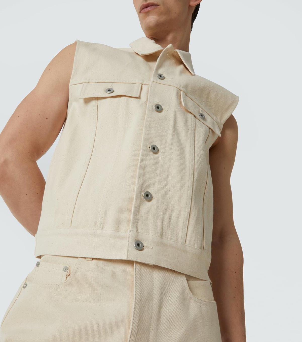 Rick Owens DRKSHDW denim vest Rick Owens
