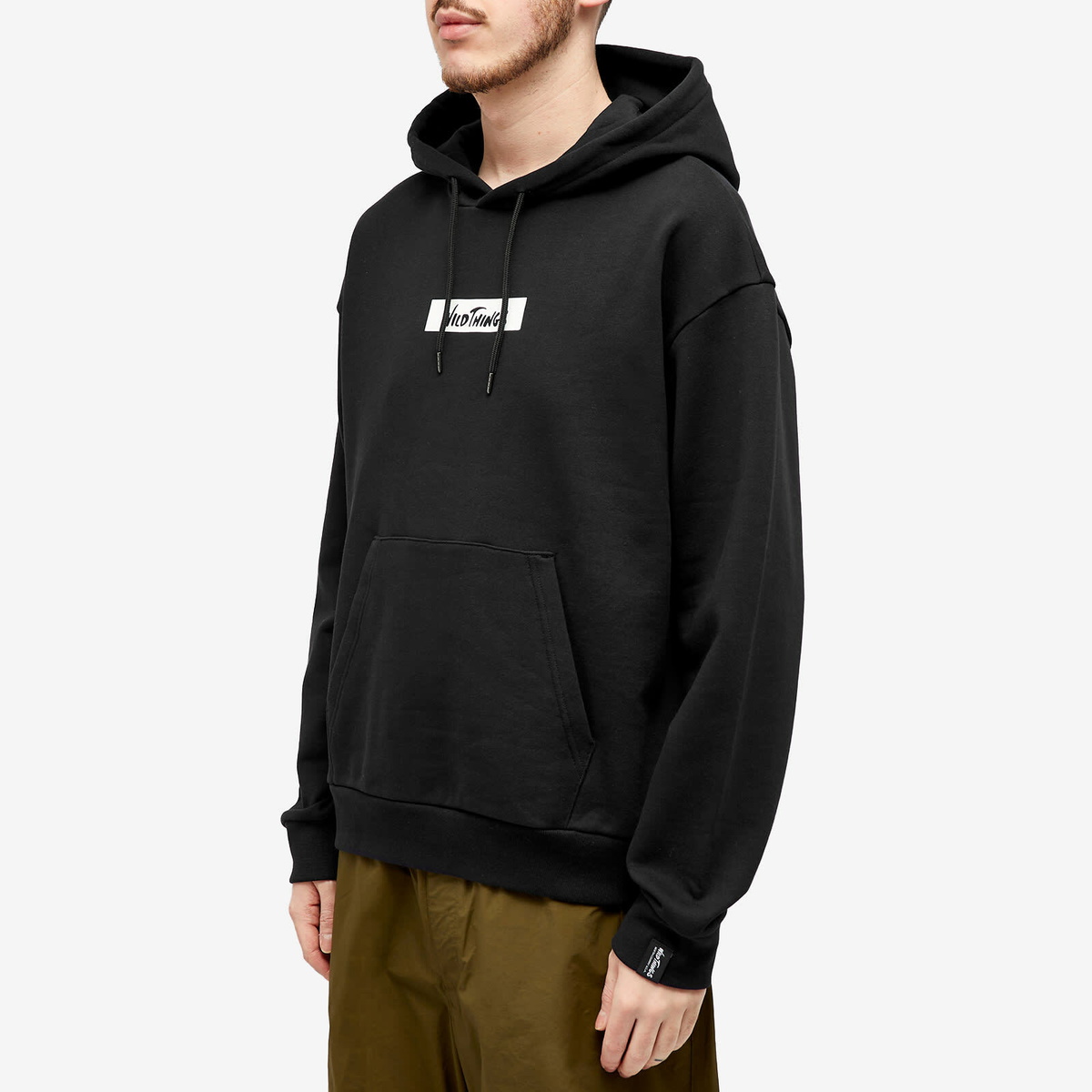 Wild Things Men's Logo Hoodie in Black Wild Things