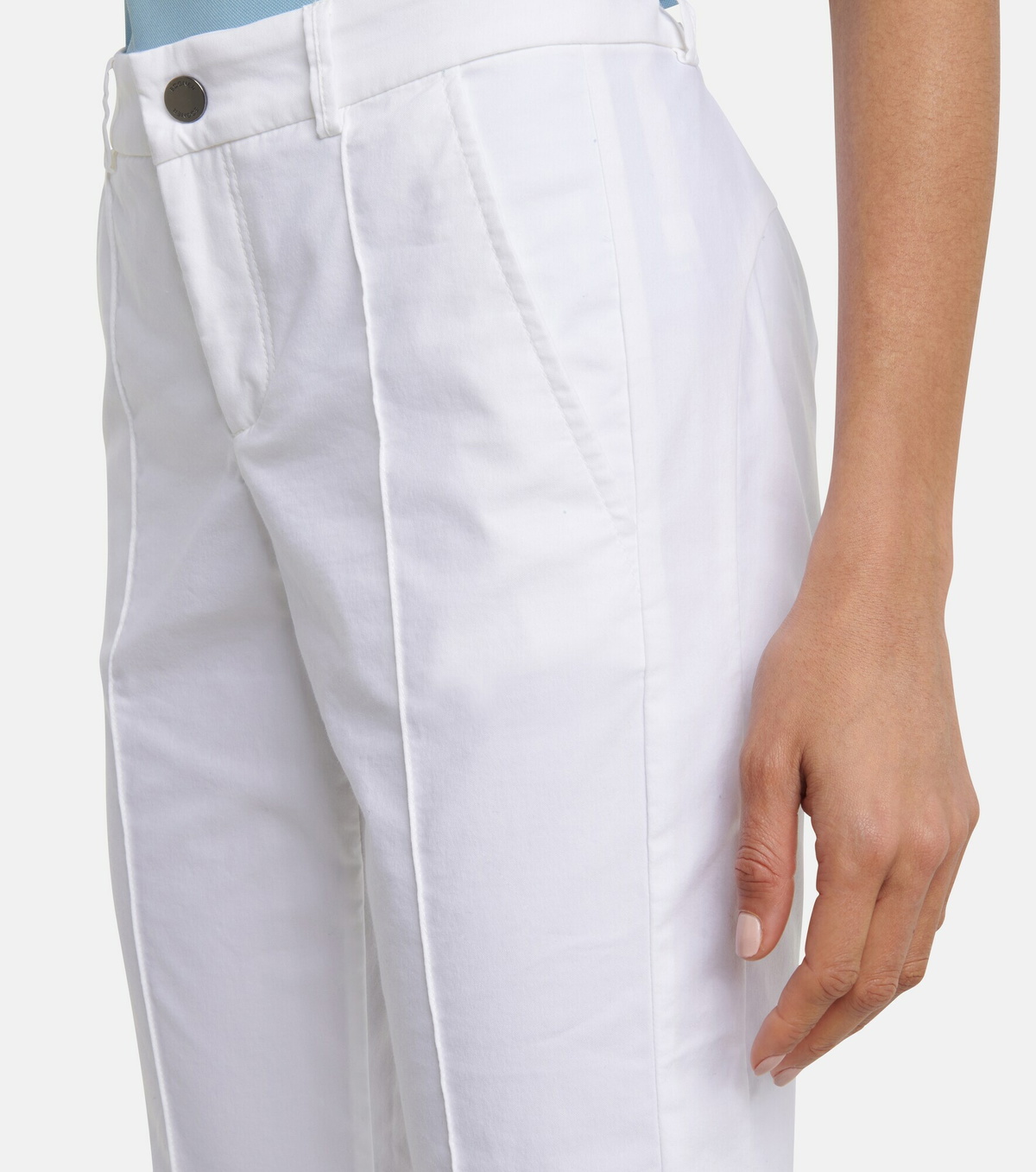 Bogner - Eddi high-rise cotton-blend pants Bogner