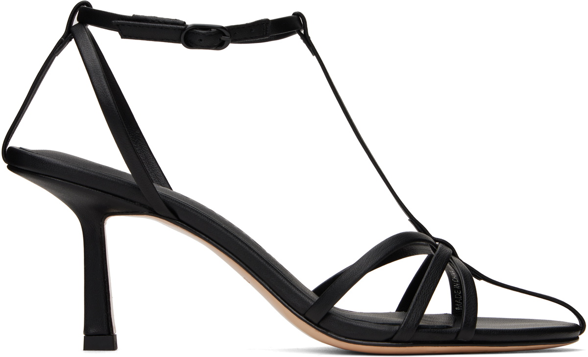 Studio Amelia Black Aviary 70 Heeled Sandals Studio Amelia