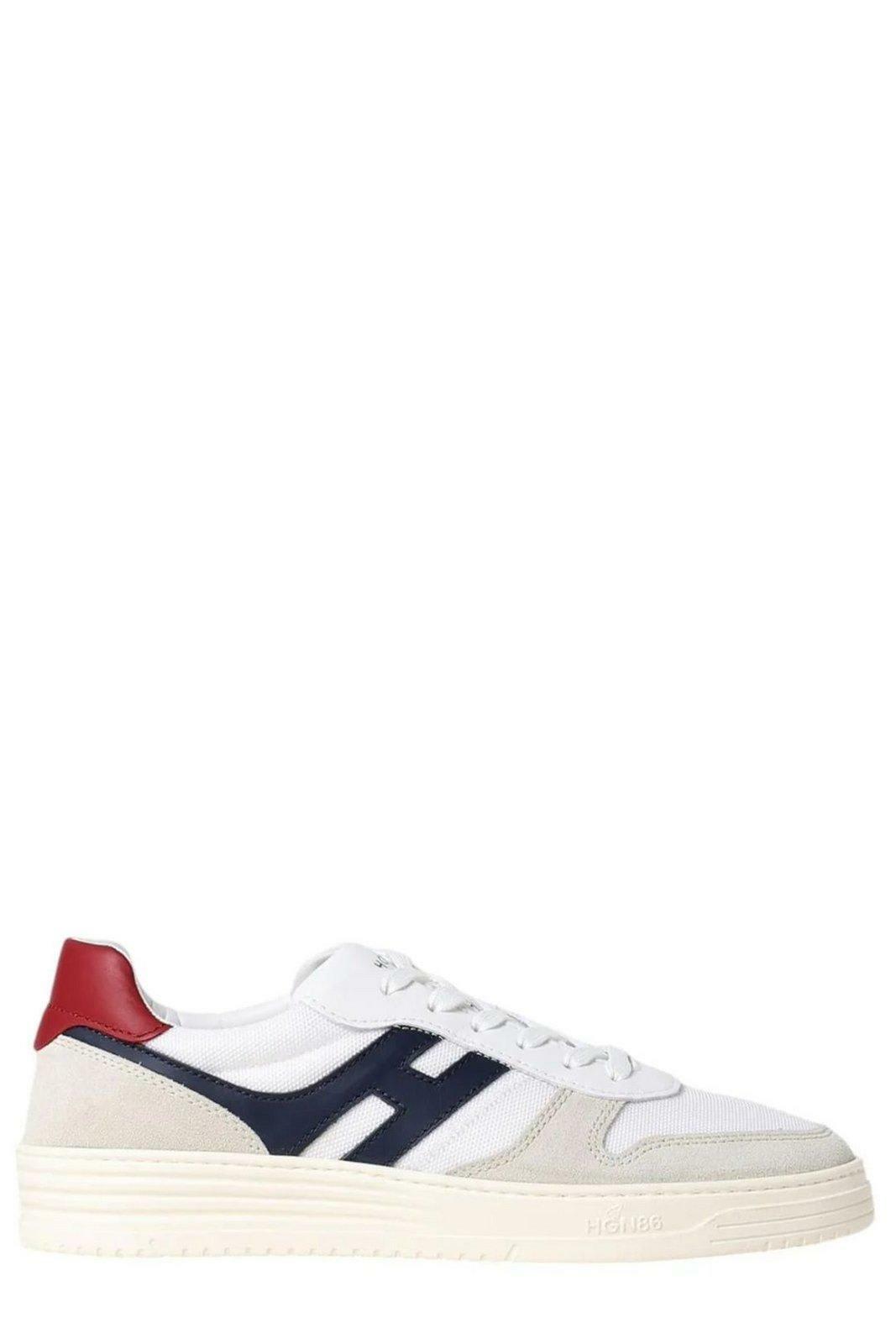 Hogan H630 Logo Patch Lace-up Sneakers Hogan
