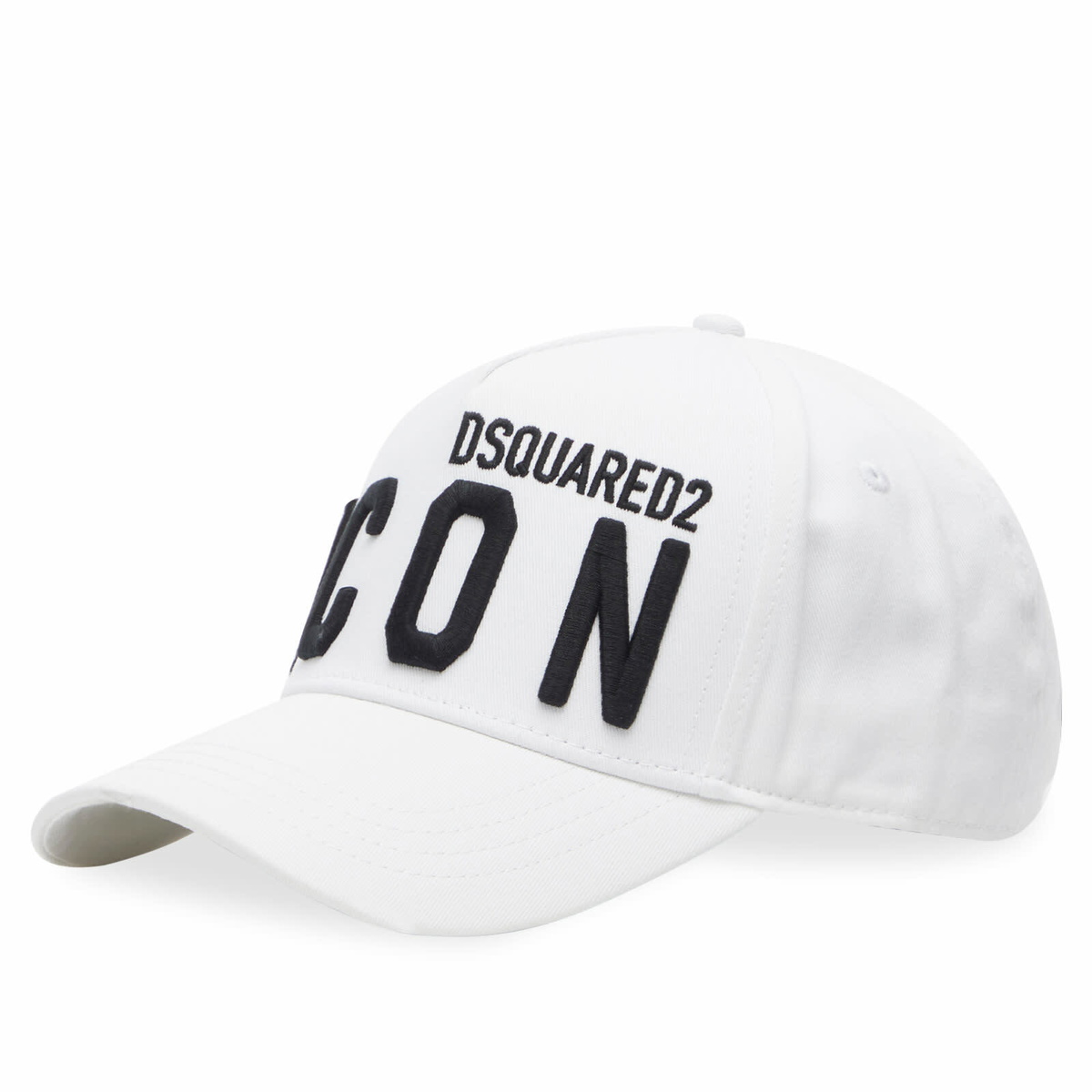Dsquared2 Men's ICON Cap in White Dsquared2