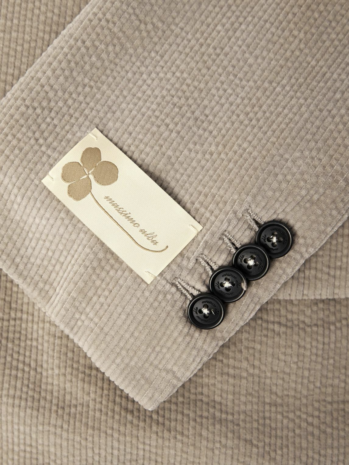 Massimo Alba - Sloop Cotton-Corduroy Suit - Neutrals Massimo Alba