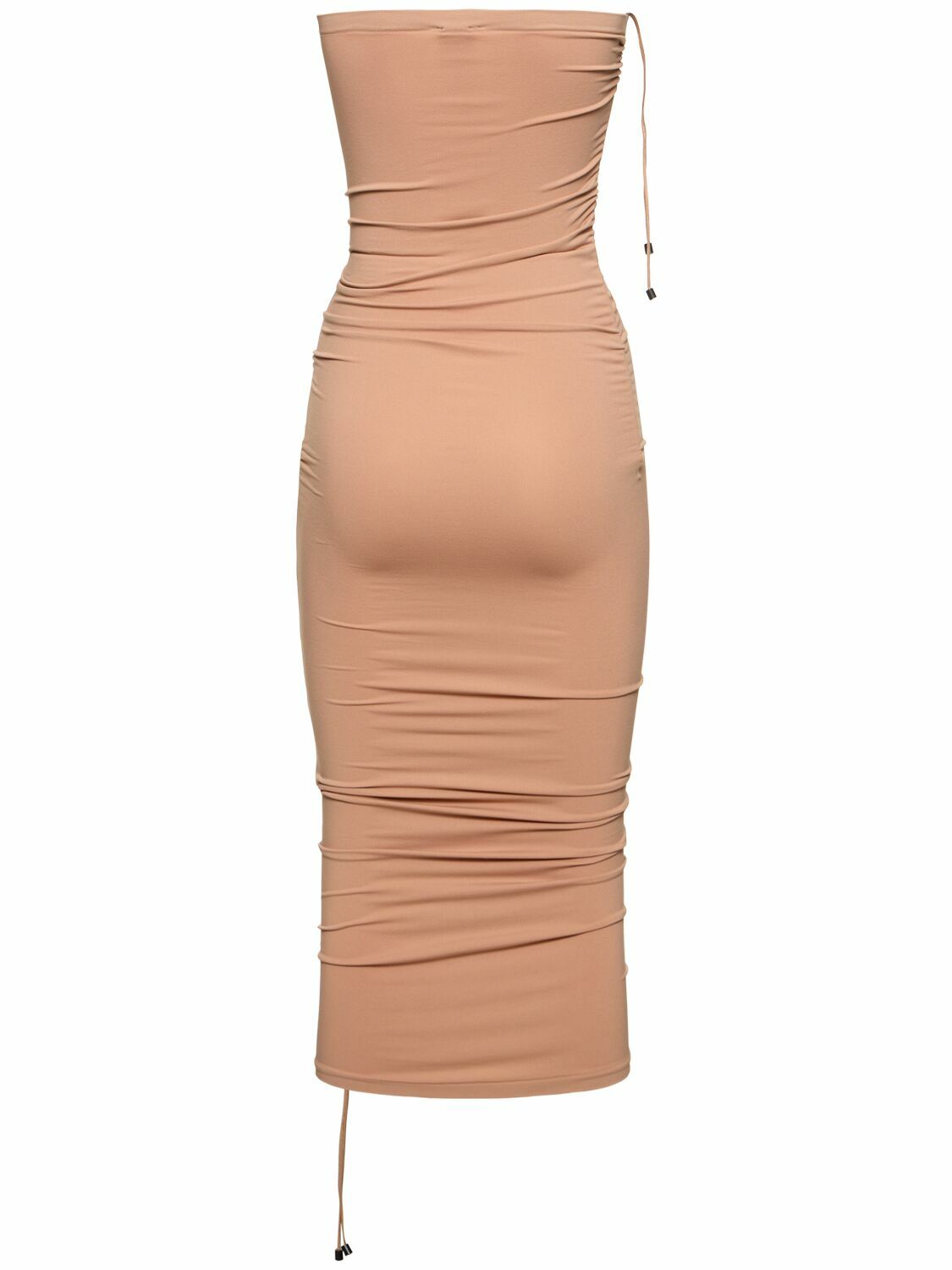 WOLFORD Fatal Draped Midi Dress Wolford