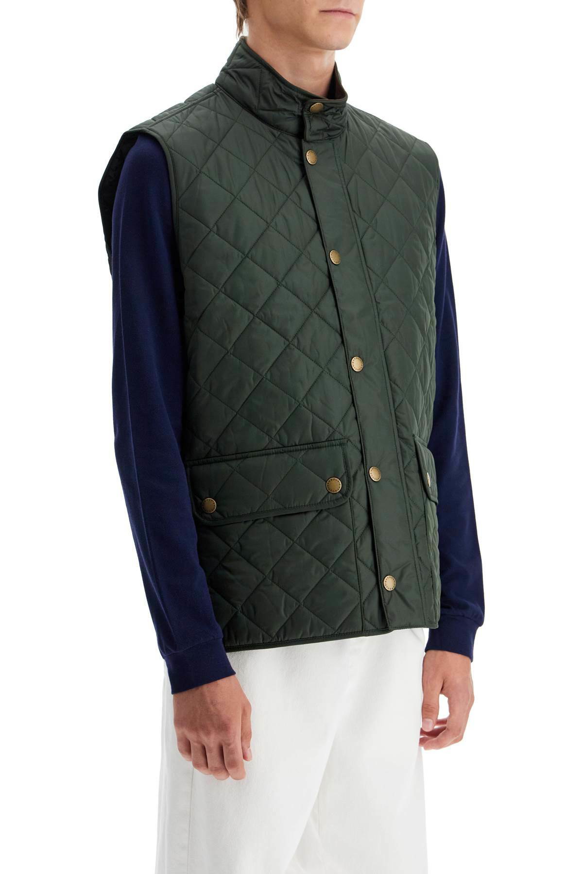 BARBOUR lowerdale quilted vest Green Barbour