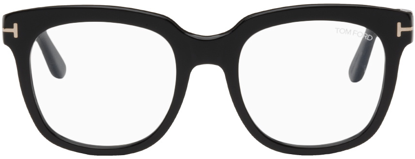 TOM FORD Black Square Blue-Block Glasses TOM FORD