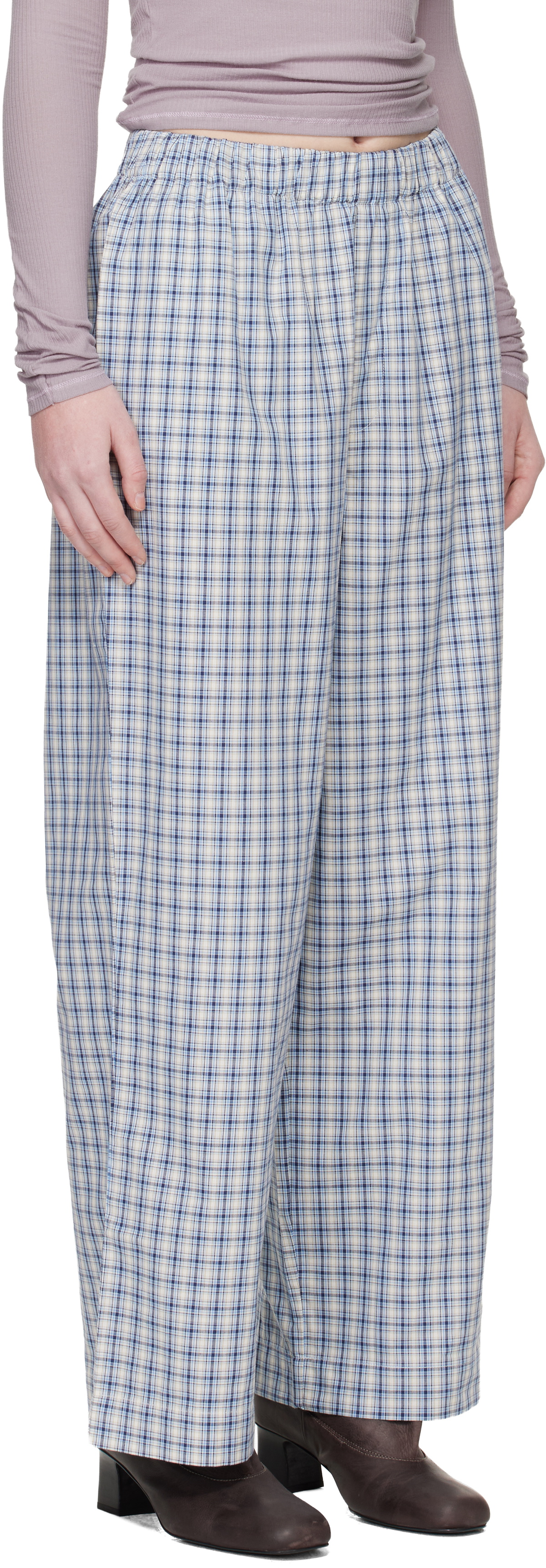 Baserange Blue Claude Lounge Pants Baserange