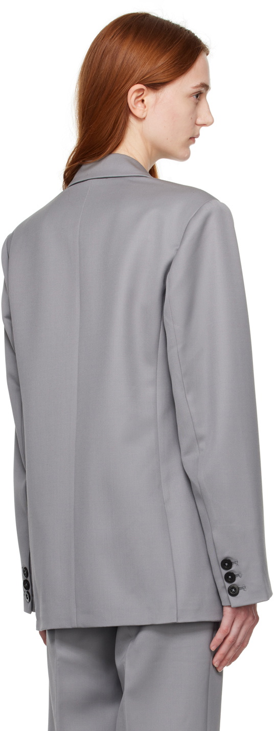 ANINE BING Gray Classic Blazer ANINE BING