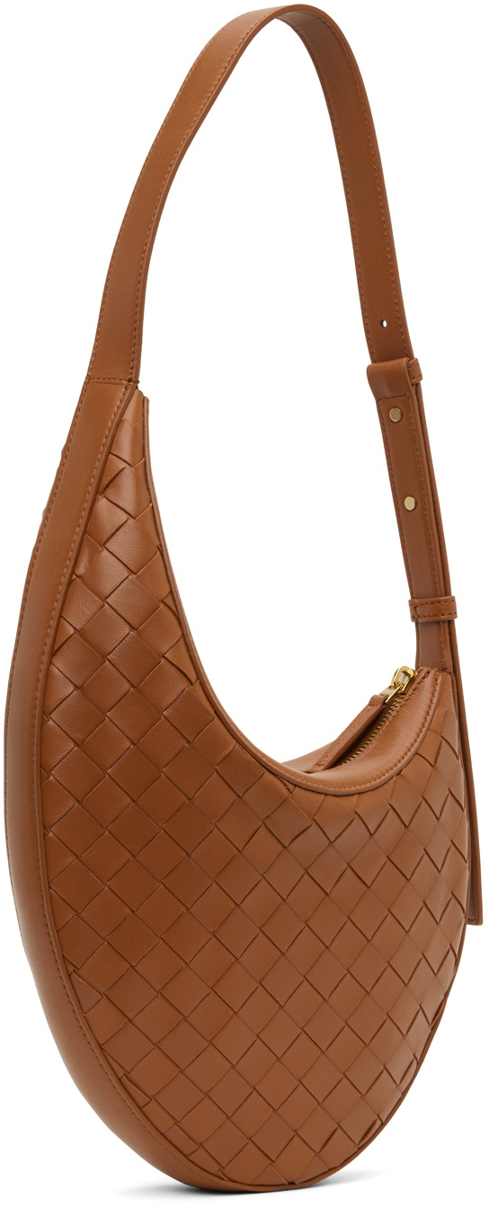 Bottega Veneta Brown Small Drop Bag Bottega Veneta