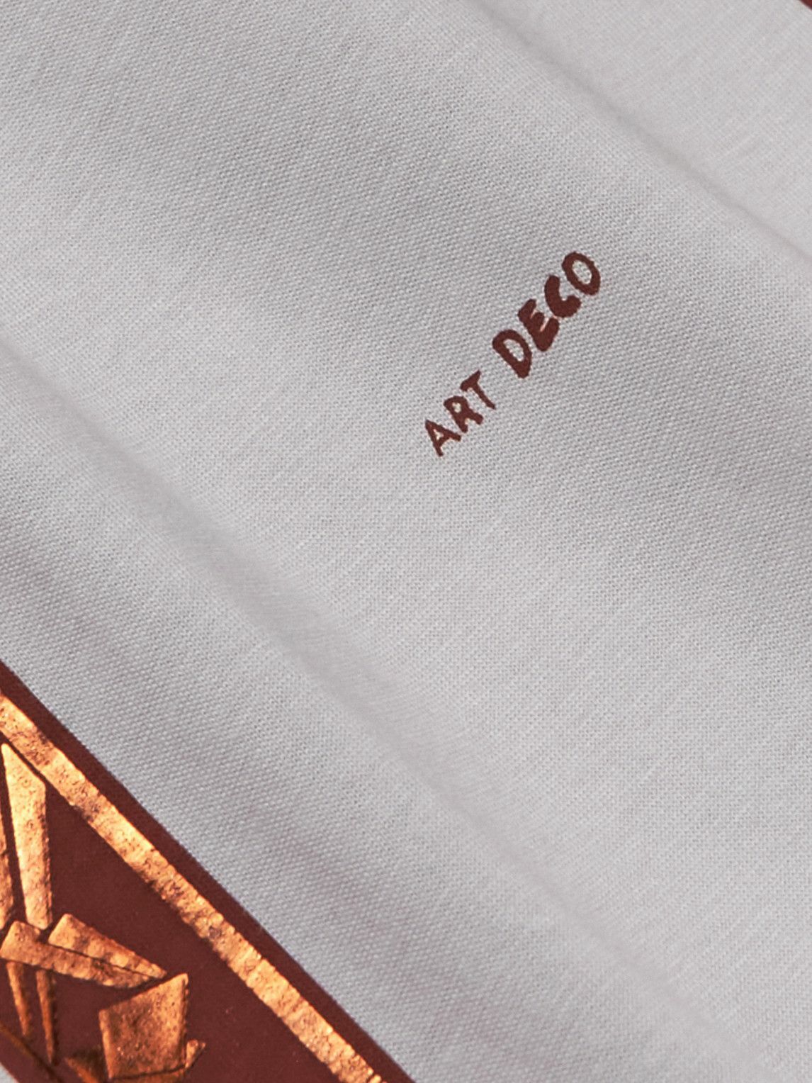 Acne Studios - Edlund Logo-Print Cotton-Jersey T-Shirt - Blue Acne Studios