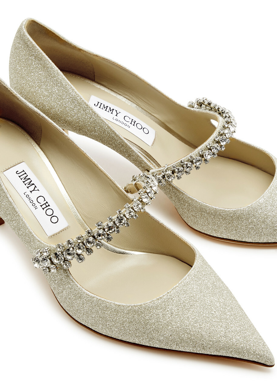 Jimmy Choo Bling 65 Glittered Pumps Jimmy Choo
