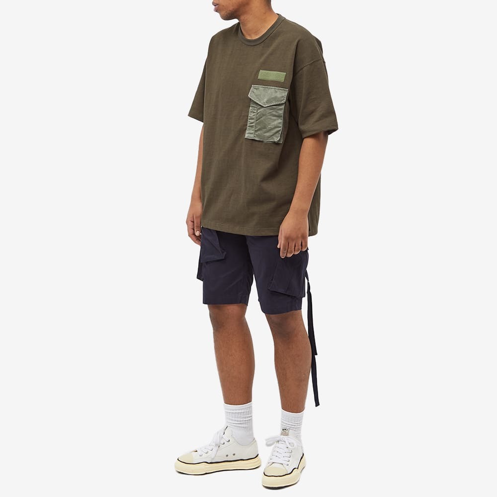 Maharishi Men's M65 Italian Twill Cargo Short in Dark Navy Maharishi