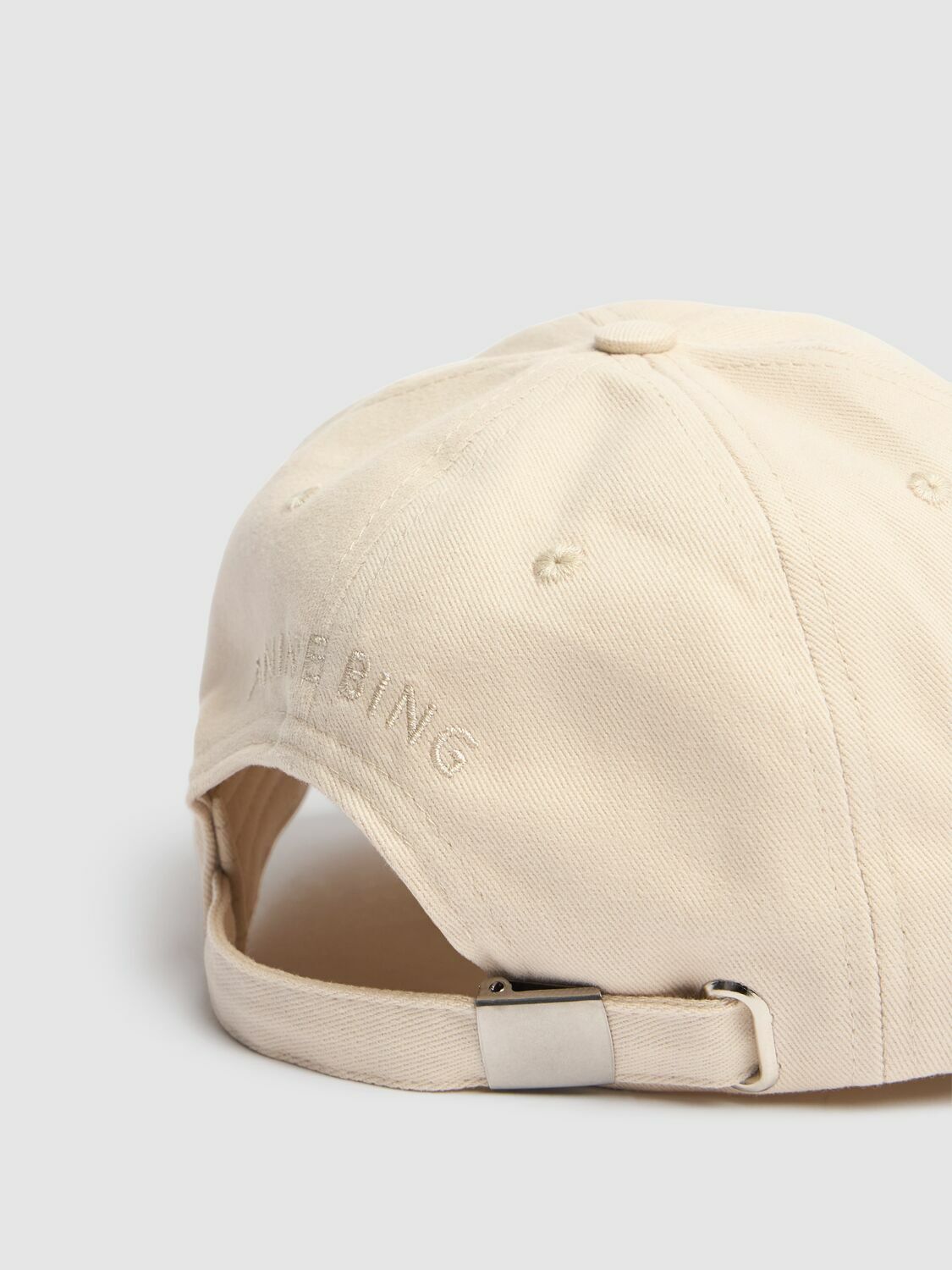 ANINE BING Jeremy Cotton Baseball Cap ANINE BING