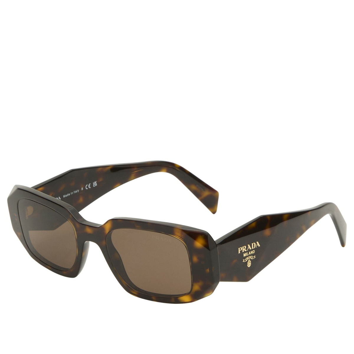 Prada Eyewear Women's 17WS Sunglasses in Tortoise/Brown Prada