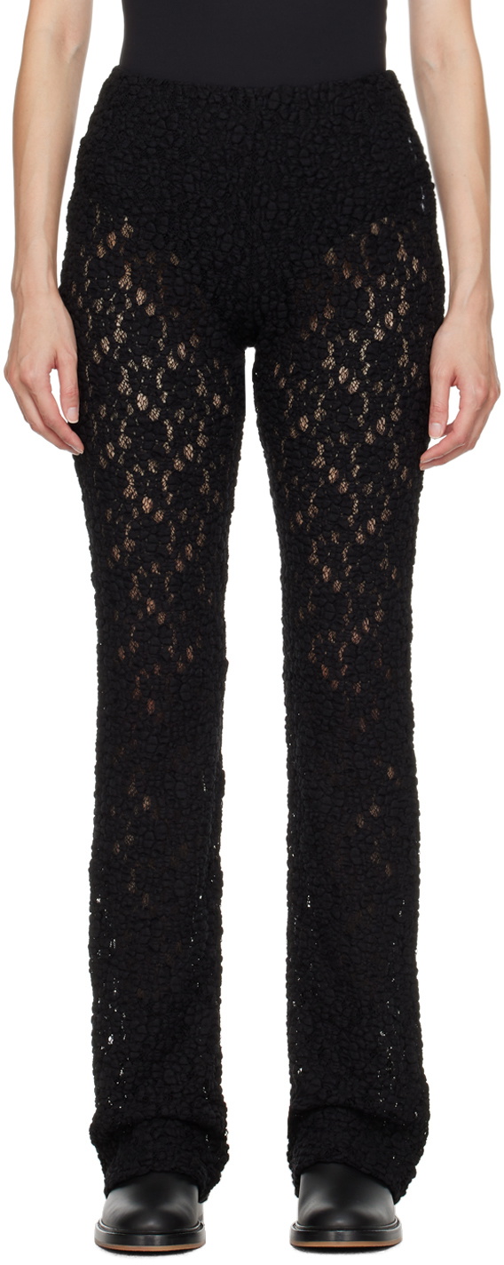 Chloé Black Bootcut Trousers Chloe
