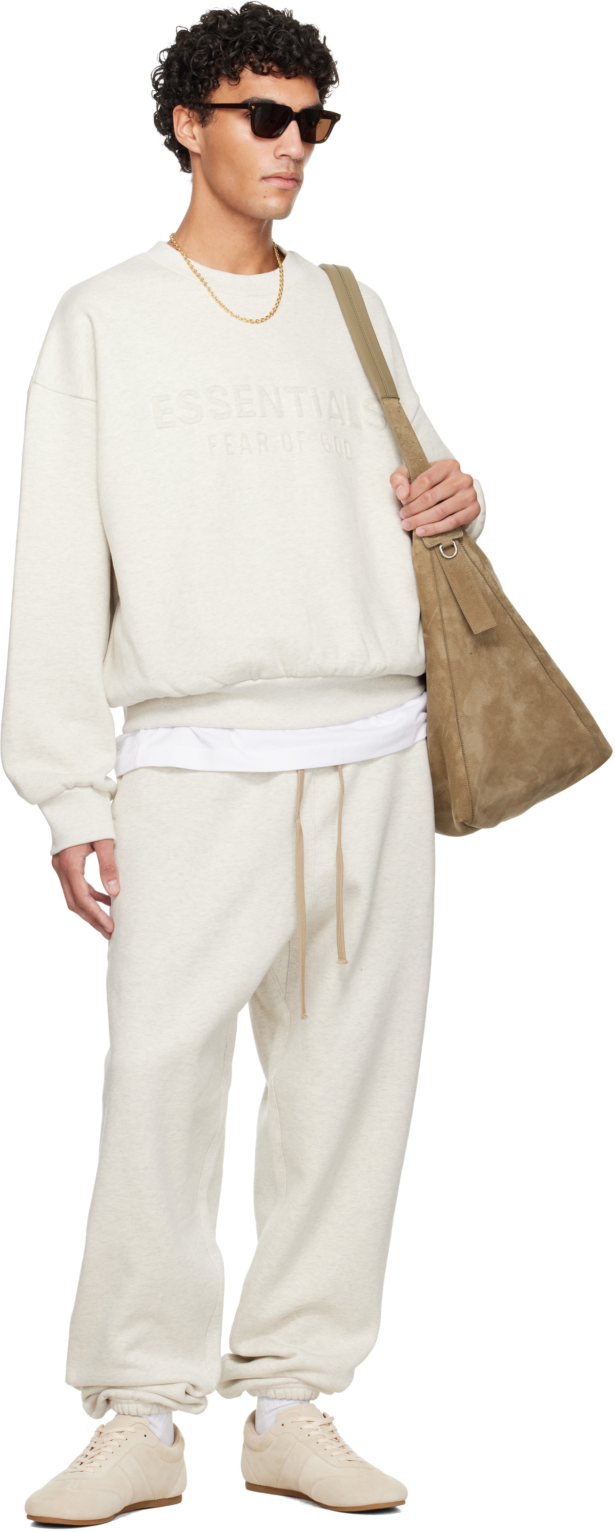 Fear of God ESSENTIALS Gray Holiday Classic Sweatpants Fear Of God ...