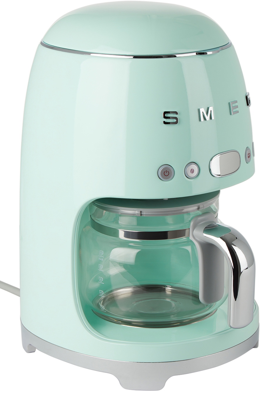 SMEG Green Retro-Style Drip Coffee Maker, 1.2 L SMEG