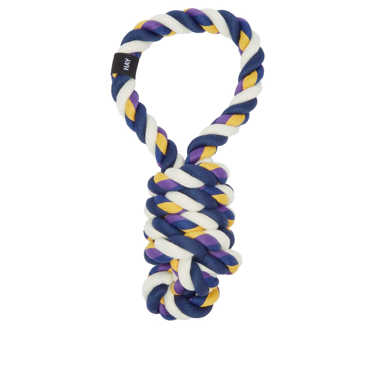 HAY Dogs Rope Toy in Blue/Purple/Ochre HAY