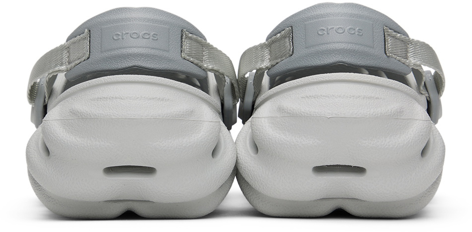 Crocs Kids Gray Echo Clogs Crocs