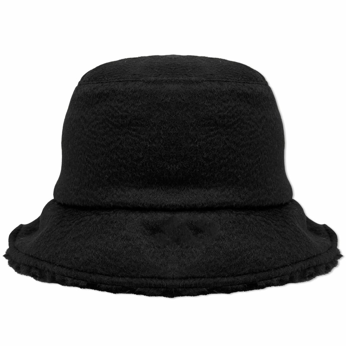 Max Mara Women's Fiducia Teddy Bucket Hat in Black Max Mara