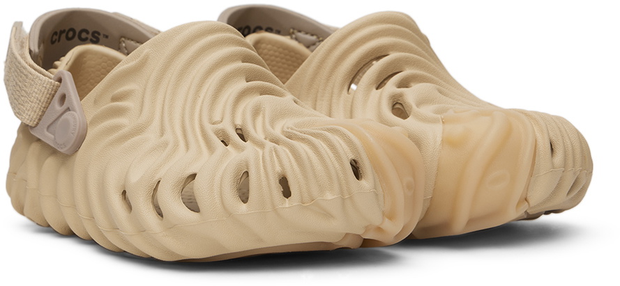 Crocs Kids Beige Salehe Bembury Edition 'The Pollex' Clogs Crocs