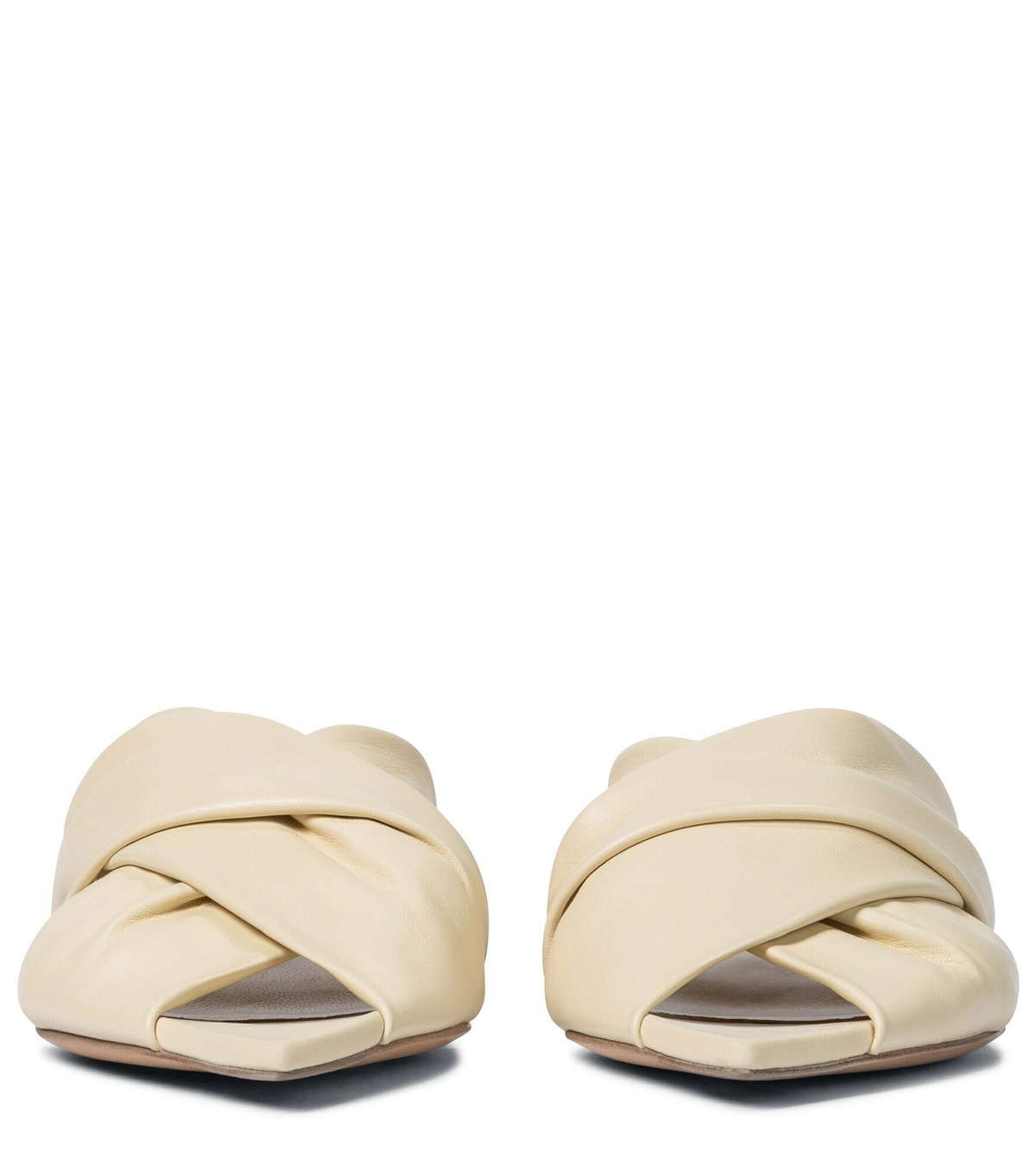 Jil Sander - Leather slides Jil Sander