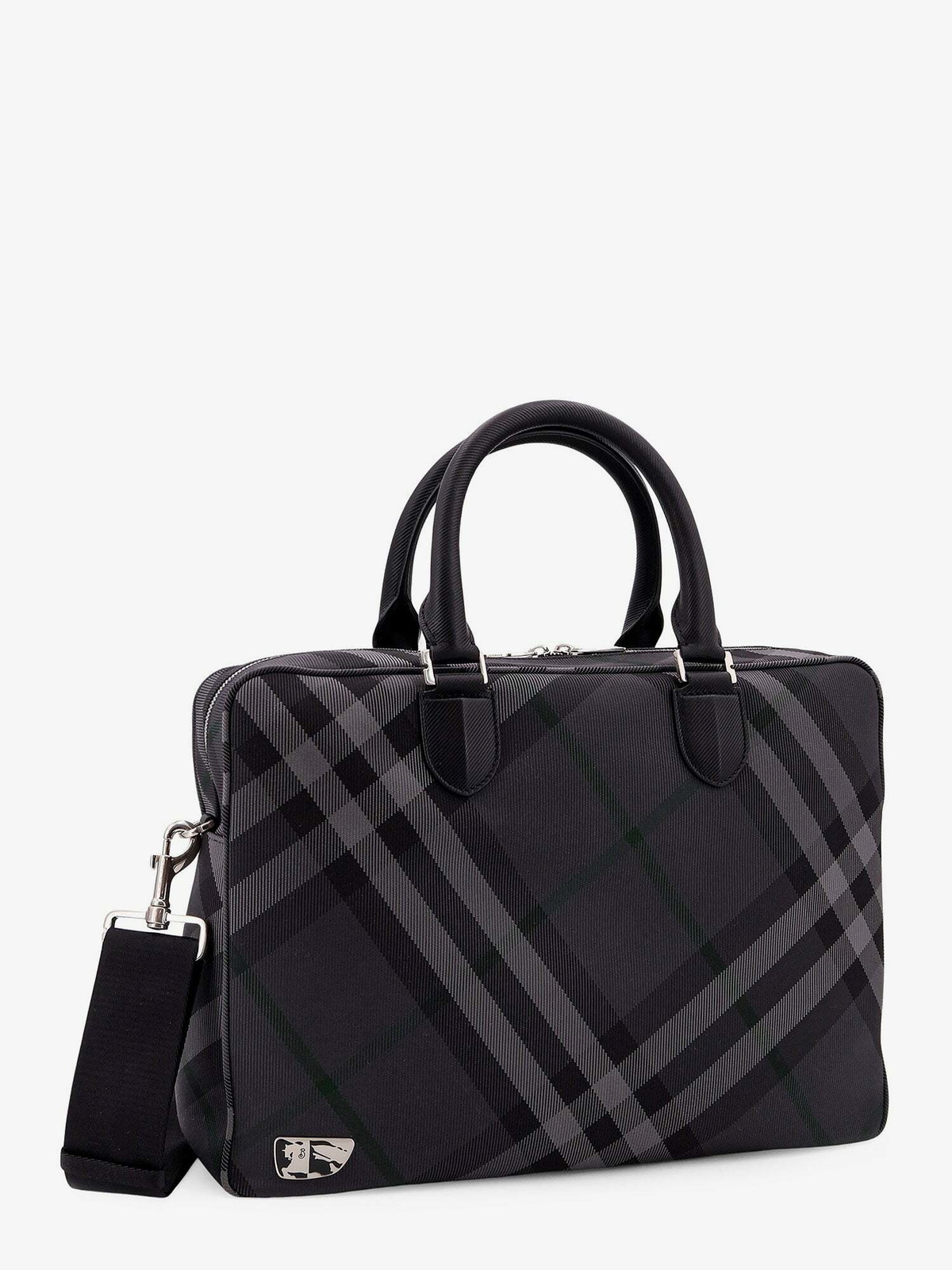 Burberry Heritage Briefcase Grey Mens Briefcase Burberry
