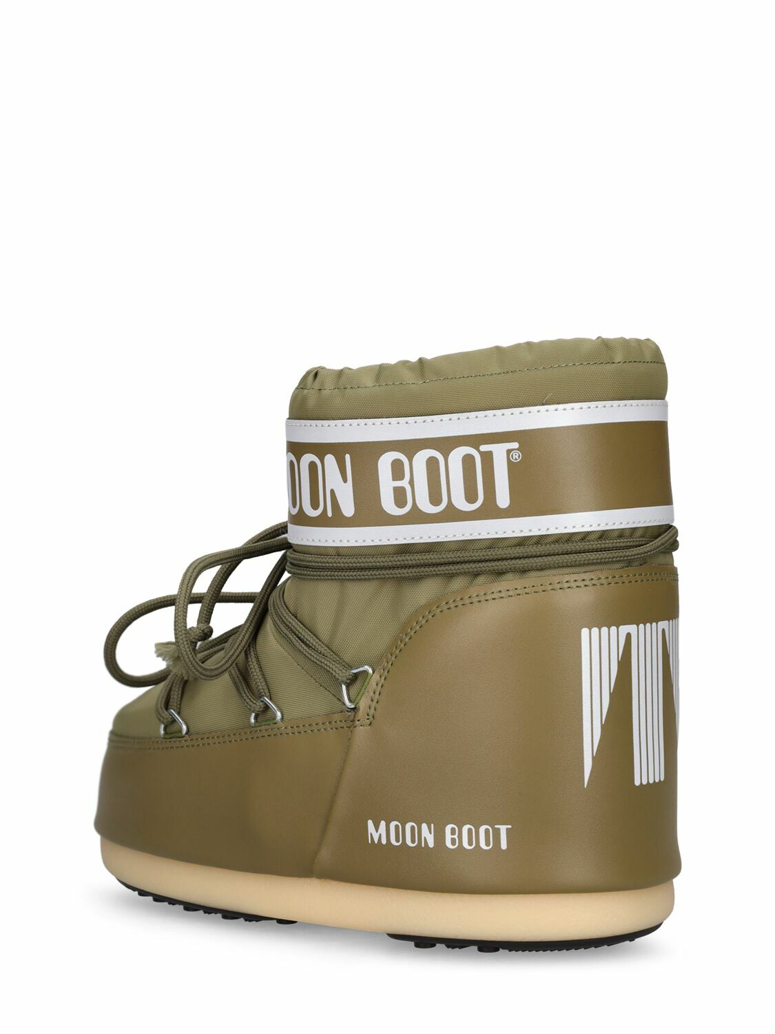 MOON BOOT Logo Waterproof Nylon Low Moon Boots Moon Boot
