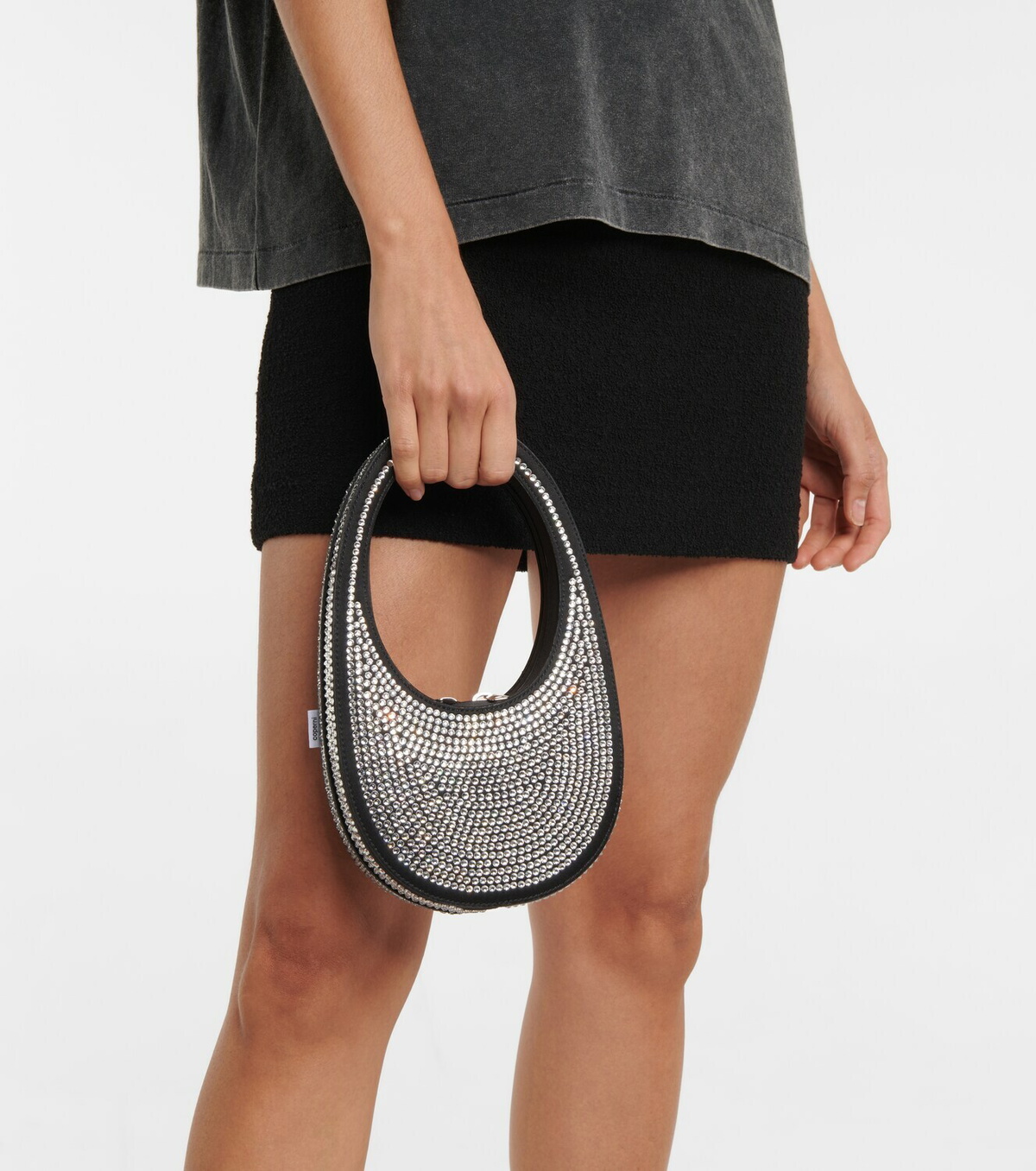 Coperni Swipe Mini embellished shoulder bag Coperni
