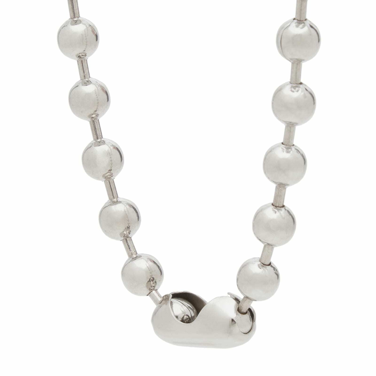 Ottolinger Women's Otto Heart Necklace in Silver-Pink Ottolinger