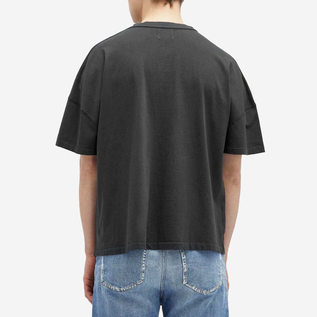 Rhude Men's Reverse T-Shirt in Vintage Black Rhude