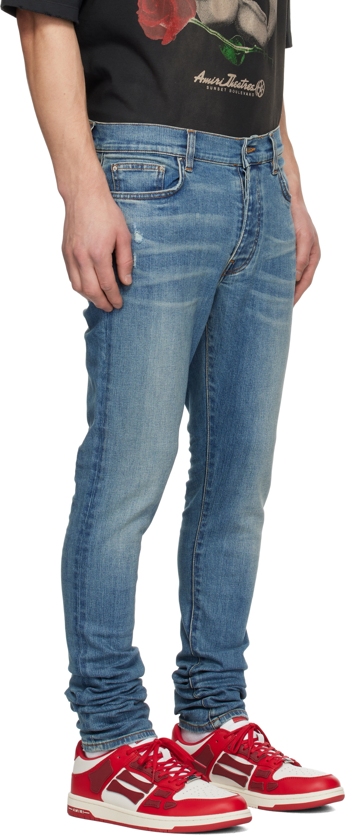 AMIRI Blue Stack Jeans Amiri