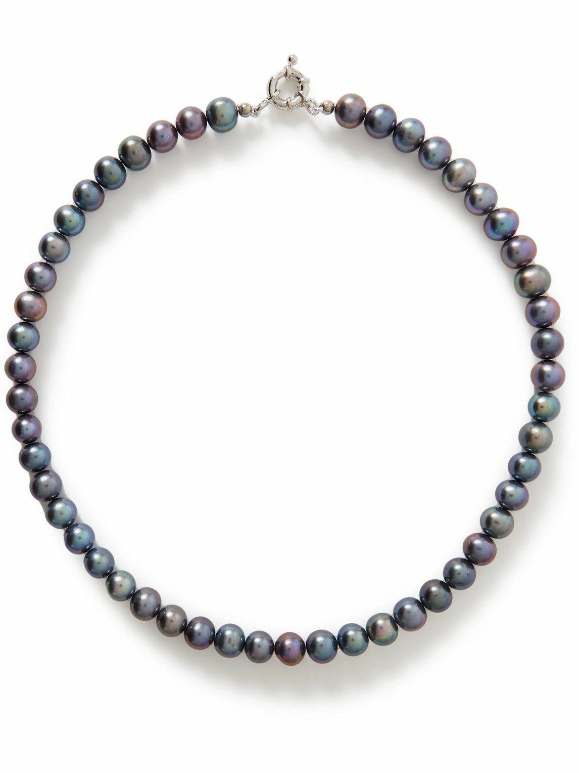 POLITE WORLDWIDE® - Night Sterling Silver Pearl Necklace POLITE WORLDWIDE®