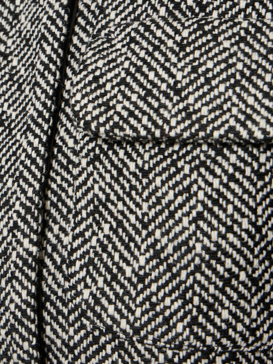 SELF-PORTRAIT Embellished Herringbone Jacket Self-Portrait