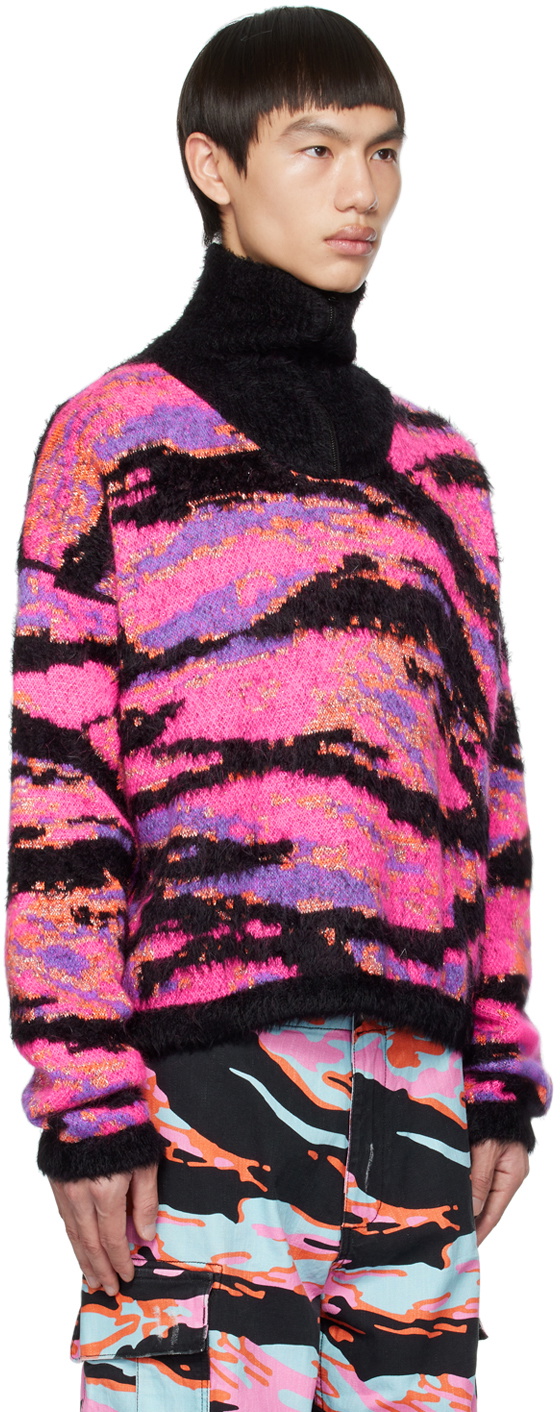 ERL Pink Camo Turtleneck ERL