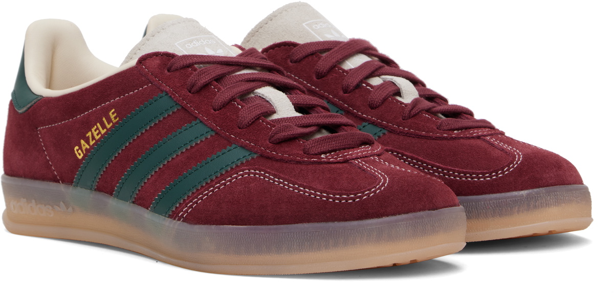 adidas Originals Burgundy Gazelle Indoor Sneakers adidas Originals