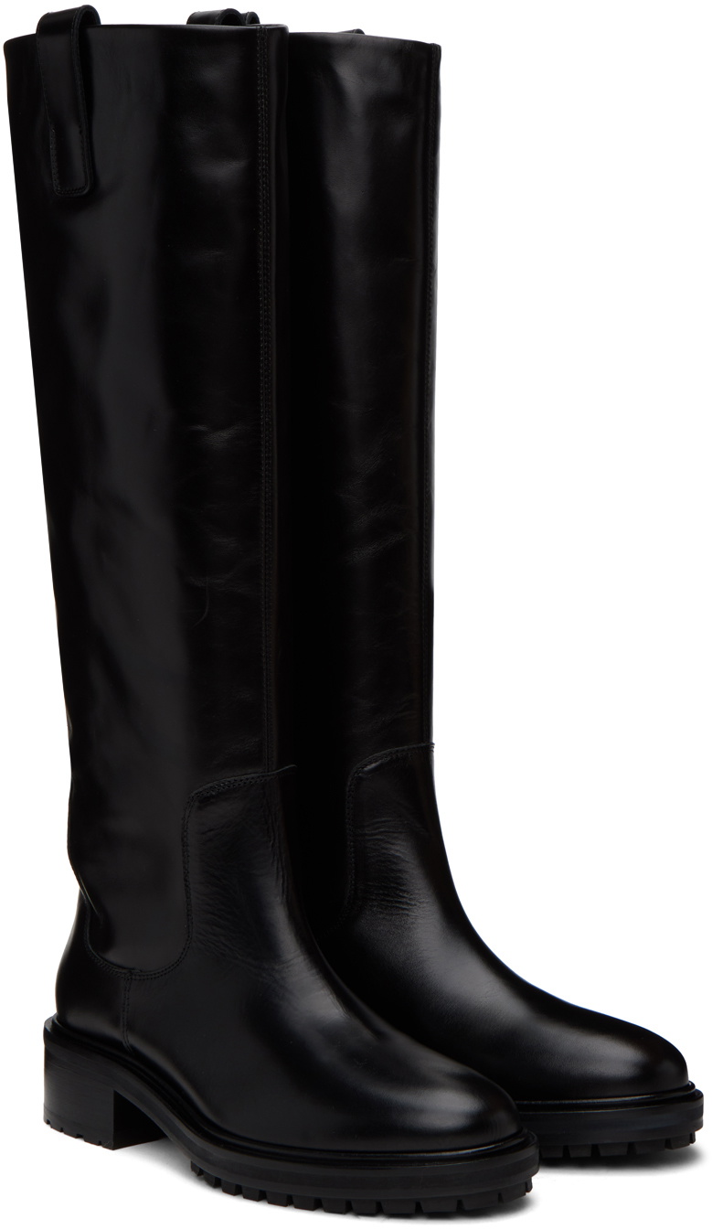 Aeyde Black Henry Boots Aeyde