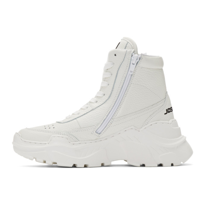 Joshua Sanders White Zenith Classic High-Top Sneakers Joshua Sanders