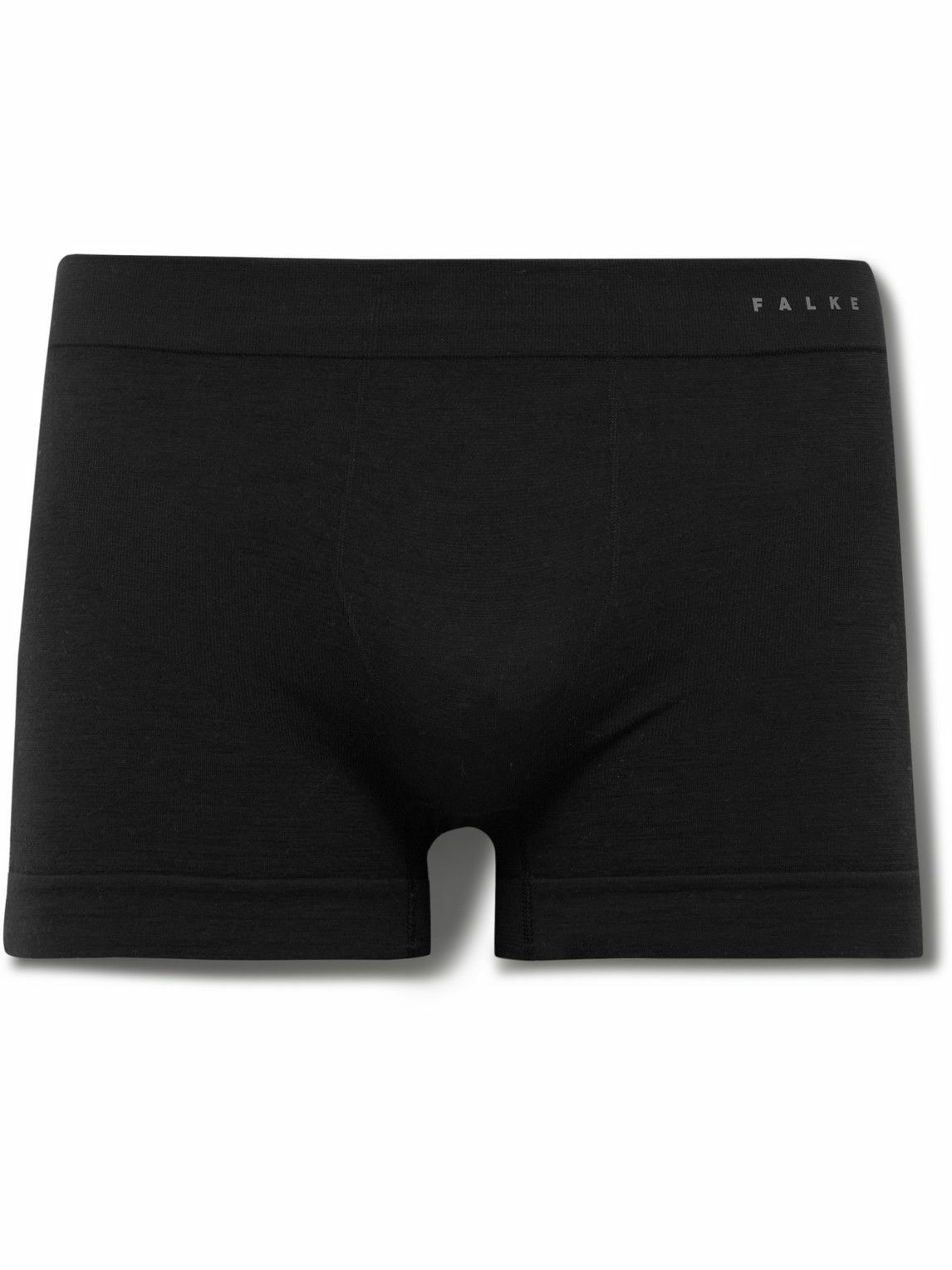 Falke Ergonomic Sport System - Wool-Blend Boxer Briefs - Black FALKE ...
