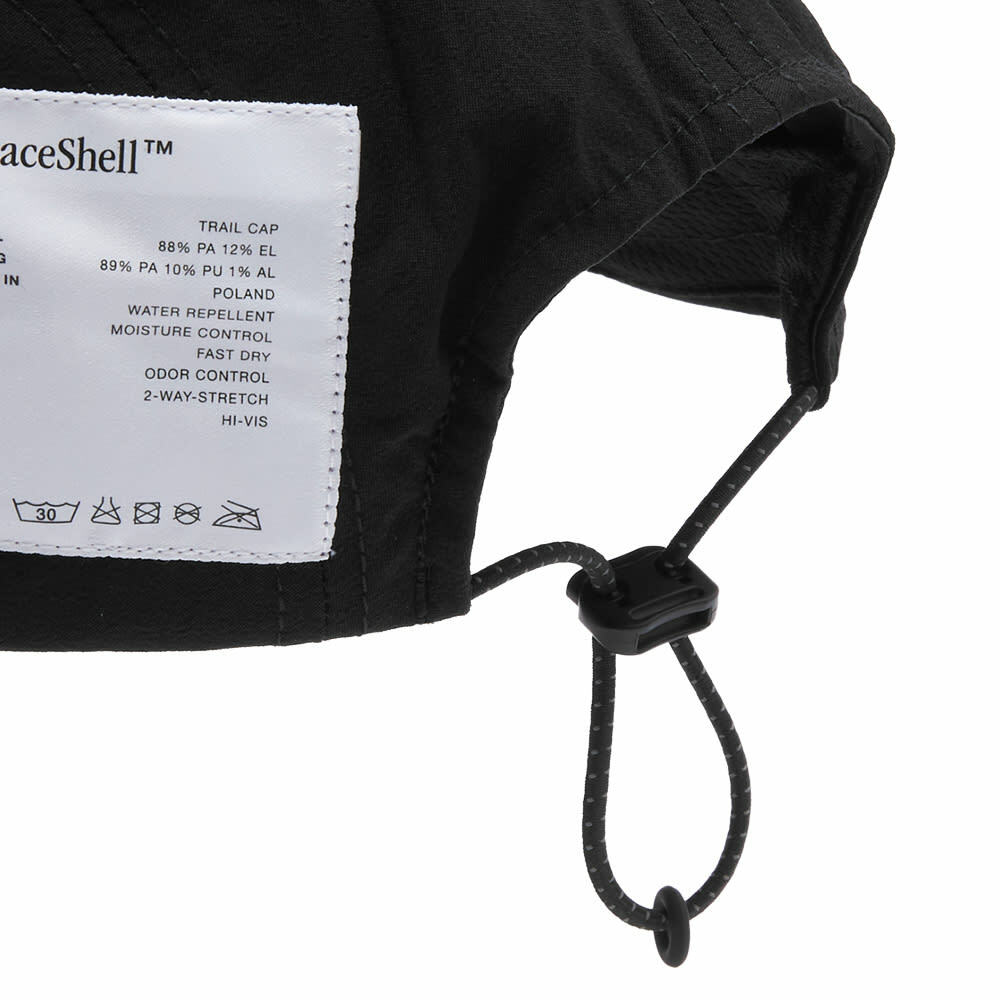 Satisfy Men's Peaceshell Trail Cap in Black Satisfy